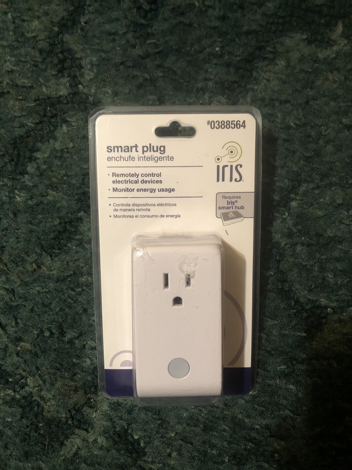 IRIS Smart Plug Electrical Outlet remotely control electrical devices ...