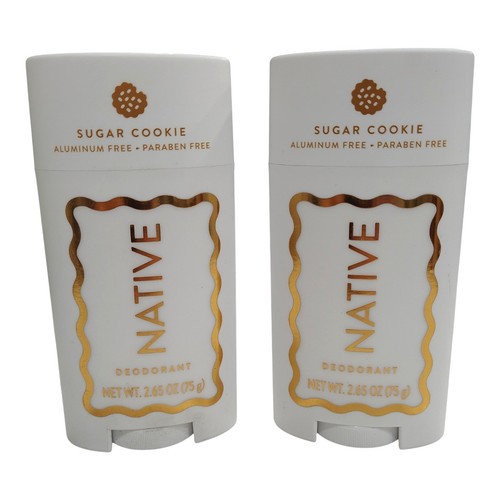 Native Deodorant Sugar Cookie Scent Aluminum Free Paraben Free 2.65 oz ...