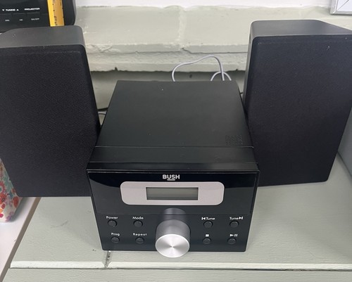 Bush Compact Micro Hi-Fi Stereo System with CD Player, AM/FM Radio, and ...