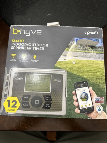 Orbit Bhyve Smart Sprinkler Controller 12 Zone Indoor/Outdoor Alexia ...