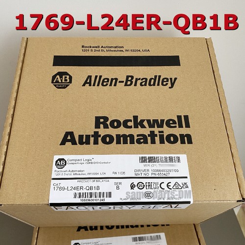 AB 1769-L24ER-QB1B CompactLogix 750KB DI/O Controller 2023 New Factory ...