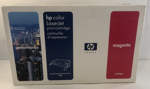 NEW Genuine HP C9723A Magenta Toner Cartridge 4600, | eBay