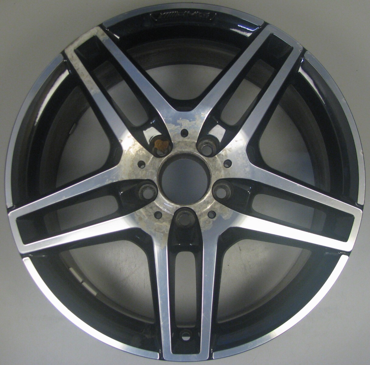 2124010400 AMG Mercedes IV 212 E-Class 5 Twin Spoke Wheel 9 x 18" ET54 ...