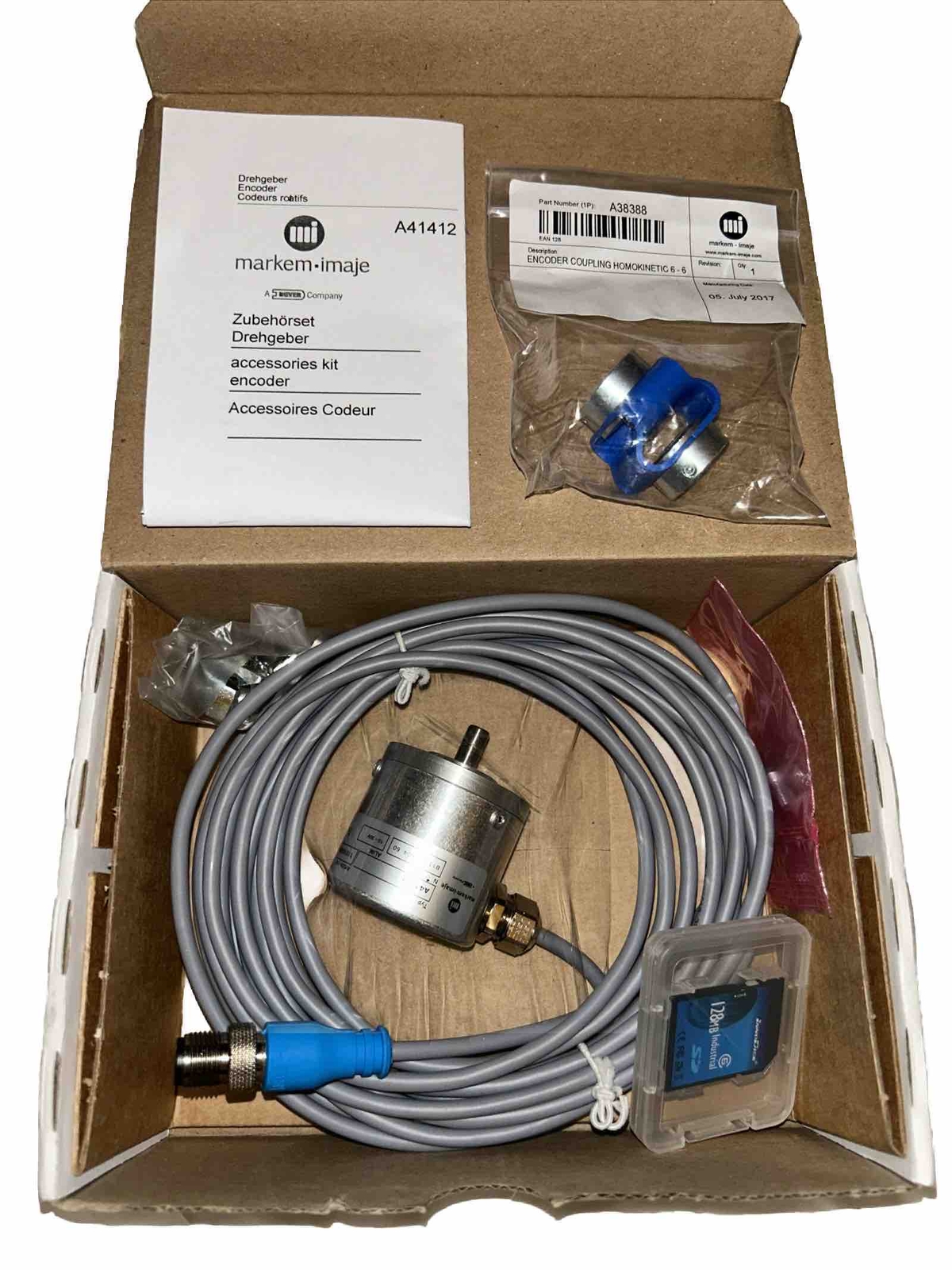 225841 Markem-Imaje A41369 Incremental Encoder 10-30v 5000 Pulses for ...