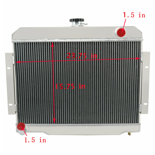 4 Row Radiator Shroud Fan Kits For 1972-1986 1985 Jeep CJ CJ5 CJ6 CJ7 ...