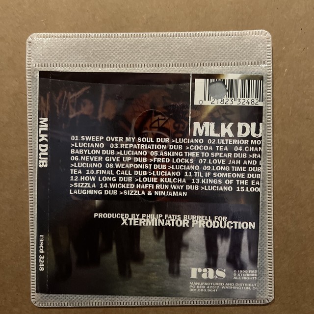 MLK Dub by Xterminator (CD, Jun-1999, RAS Records) for sale online | eBay