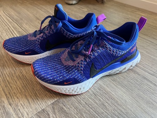 Size 9.5 - Nike React Infinity Run 3 Racer Blue Crimson | eBay