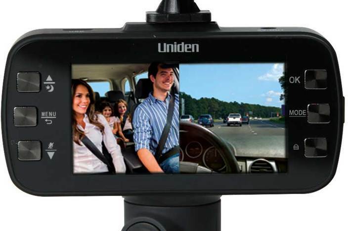 Uniden Dash Cam 1080P HD Dual Camera Front And Rear View Cars Mount ...