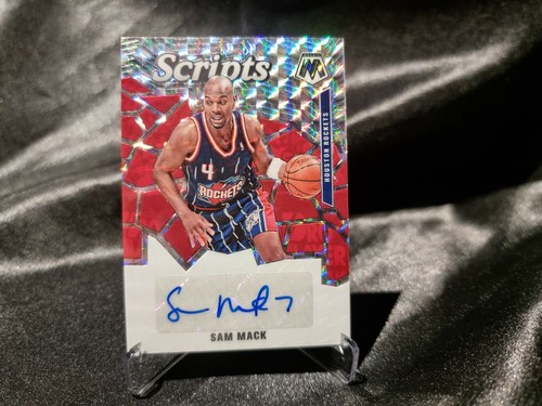 19-20 Mosaic #59 Sam Mack Auto - Scripts Rockets | eBay Australia