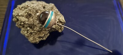 Vintage Sterling Silver 900 Enamel Sphere Pin. | eBay