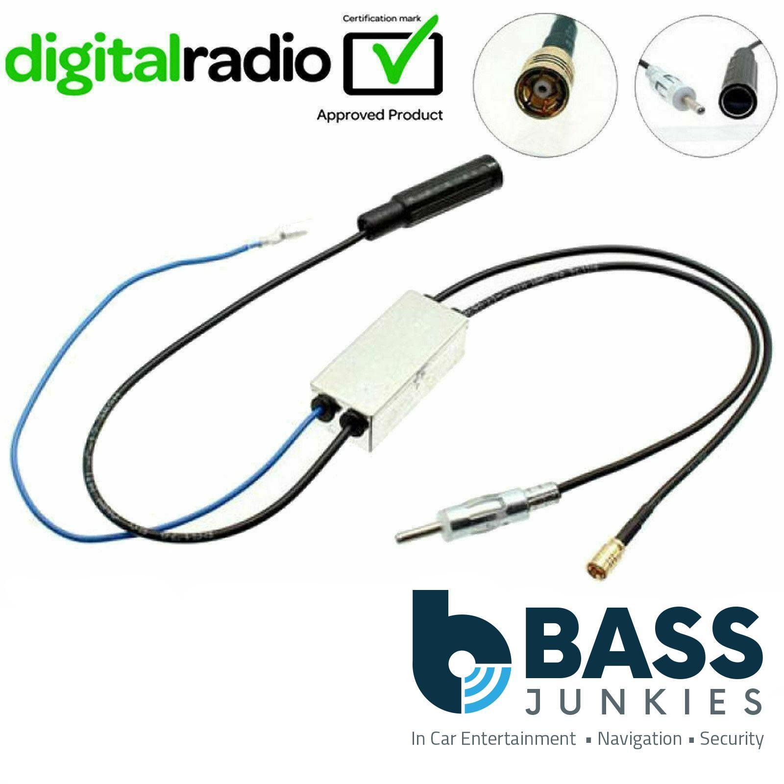 Pioneer SPH-DA230DAB Car Stereo Digital SMB DAB Aerial Antenna Splitter ...