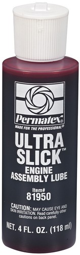 81950 Permatex Ultra Slick Engine Assembly Lube 81950 Pre Lubricant 4oz ...