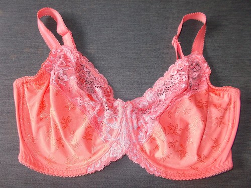 M&S Bra Full Cup 'Fleur Lace' U/Wired Non-Padded 36A Orange Soda BNWT ...