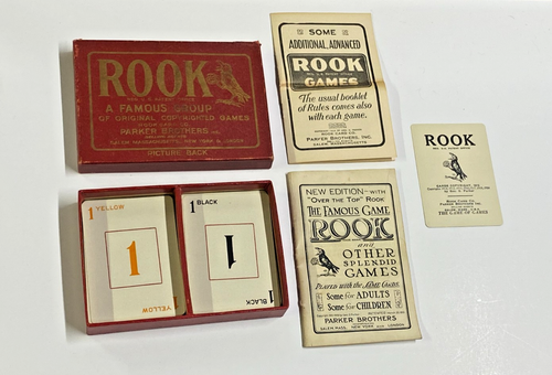 Vintage Rook Card Game by Parker Brothers, Original Box, Full Set ...