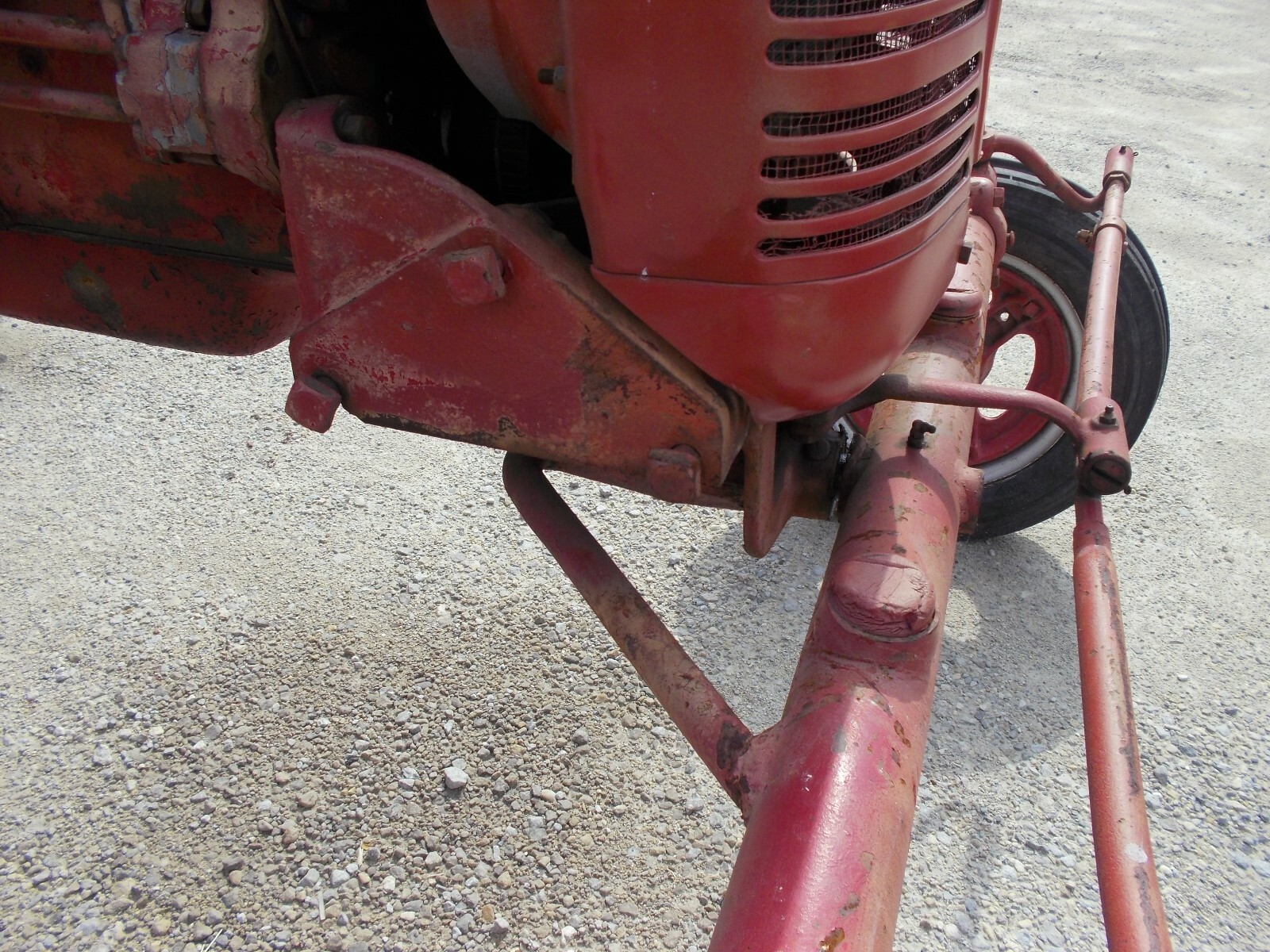 Farmall IH C Super C Tractor Wide frontend widefront w/ front Tires ...