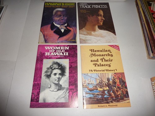 HAWAIIAN HISTORICAL BOOKLETS Lot of 4 Hawaii History 1980's Greatest ...