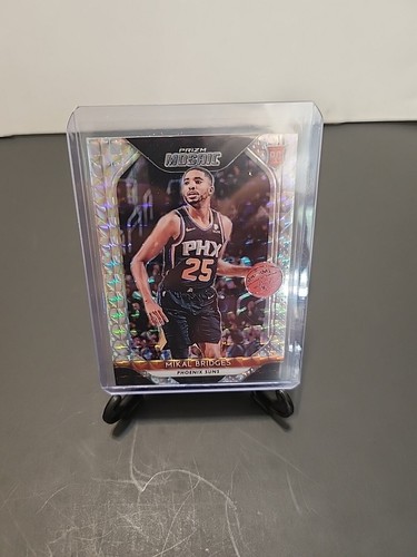 Mikal Bridges Rookie 2018-19 Panini Mosaic Silver Prizm #74 Suns Knicks ...