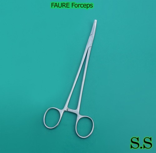 FAURE FORCEPS 1X2TH CURVED 8.5" | eBay