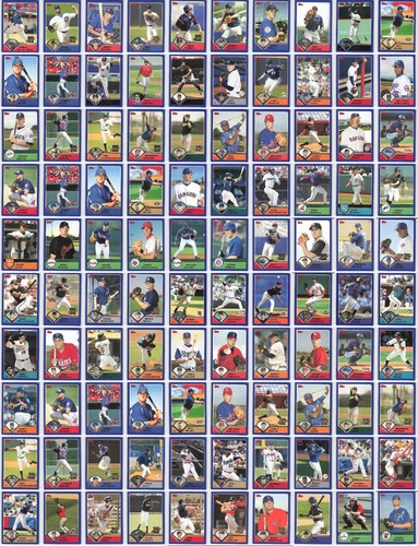 (100) 2003 Topps Traded & Rookies Baseball Cards Lot Collection | eBay