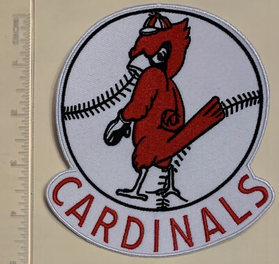 St. Louis Cardinals Big Large 5in. Iron / Sew On Embroidered Patch FREE ...