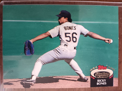 RICKY BONES PADRES 1992 TOPPS STADIUM CLUB BASEBALL CARD #109 | eBay