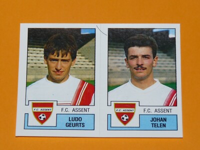 #361 GEURTS TELEN FC ASSENT PANINI FOOTBALL 88 1987-1988 BELGIQUE ...