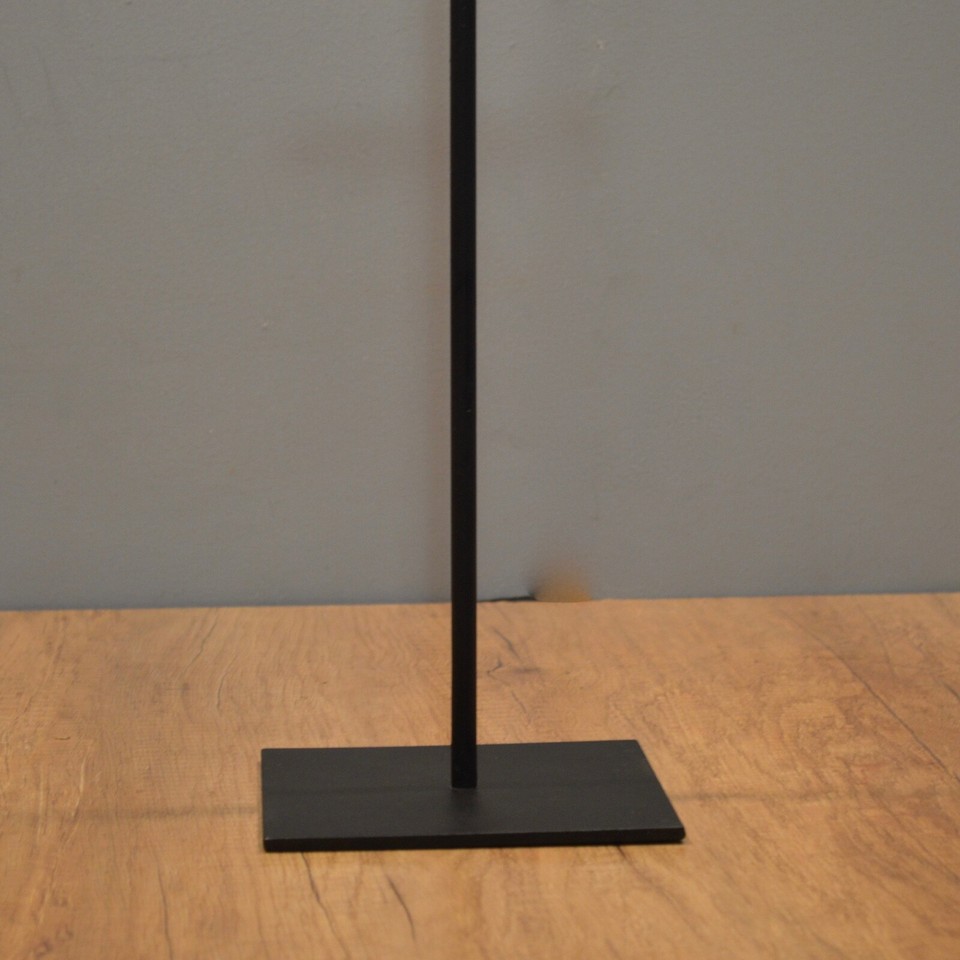 15"high T" Metal display Stand for tribal masks & other Art objects ...