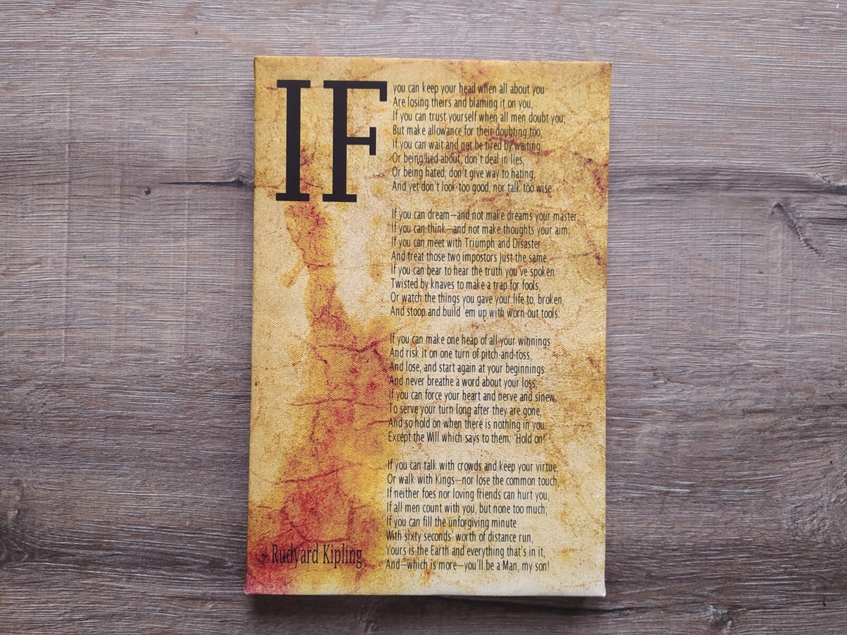 If Poem Poster