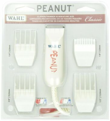 Wahl Professional Classic Peanut Clipper/Trimmer - White 676436390611| eBay
