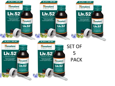 Liv 52 Drop 60ml x 5 | Sealed | Expiry 06/2026 Free And Fast Shippping ...