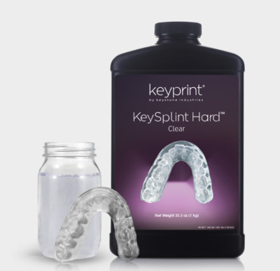 KeyPrint KeySplint Hard .5KG OR 1 KG for Rigid Dental Splints and Night ...