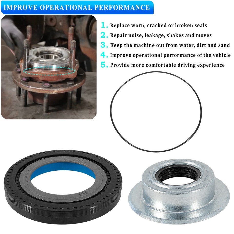Front Axle Seal Kit for Ford Super Duty 05-19 F250 F350 F450 F550 Dana ...