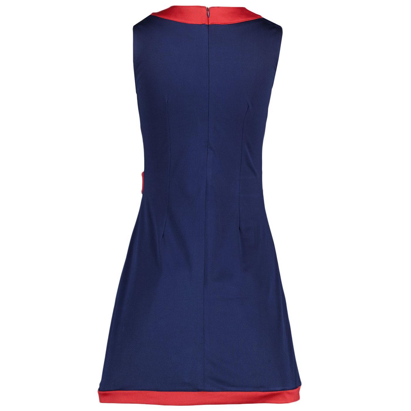 NEW MADCAP RETRO MOD 60s Sixties 1960s SLEEVELESS MINI DRESS A Go-Go MC454 | eBay