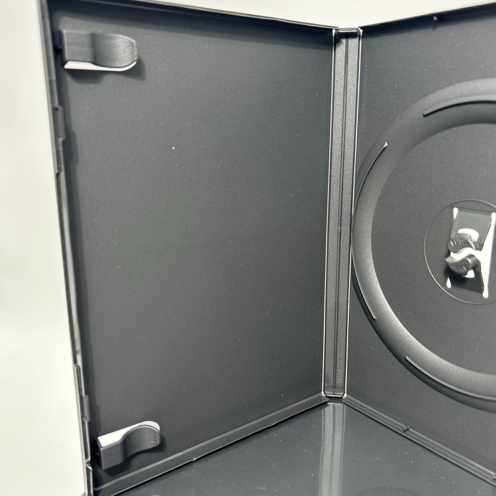 Lot of 6 Black Plastic 14mm High-Quality Single Disc Movie DVD Empty ...