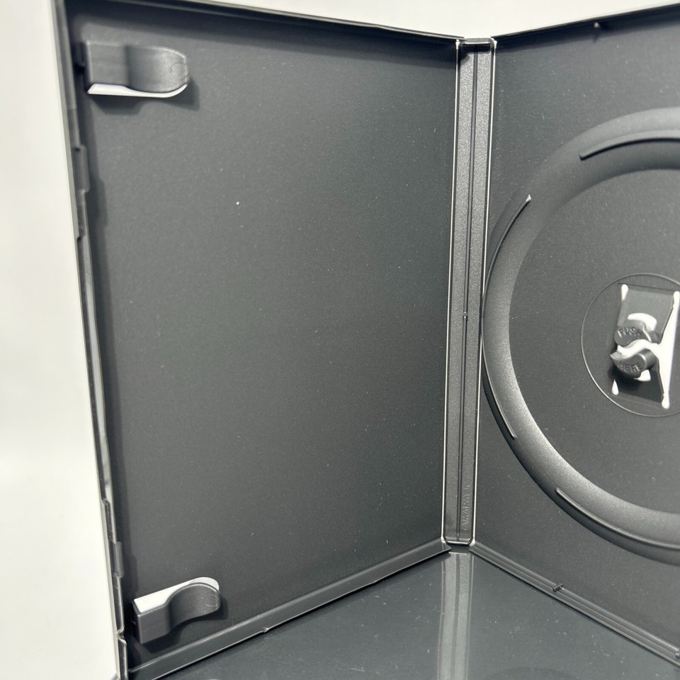 Lot of 6 Black Plastic 14mm High-Quality Single Disc Movie DVD Empty ...