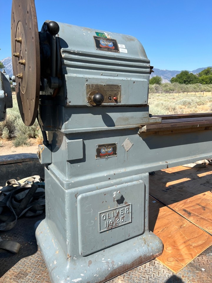 Oliver Model 25 Pattern Makers Lathe 24" x 78" | eBay
