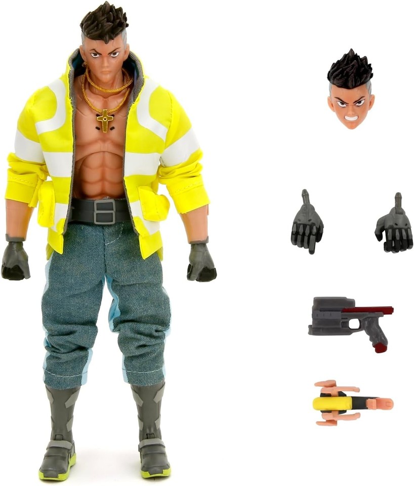 Jada Cyberpunk Edgerunners David Martinez 1:12 Action Figure 6in w ...