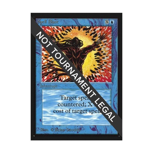 WOTC MtG International Ed. Spell Blast (C) NM | eBay