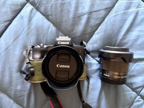 Canon EOS M50 Mark II Con Due Obiettivi 8714574667928 | eBay UK