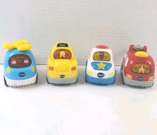 VTech Go Go Smart Cars Lot Of 4 Tested | eBay