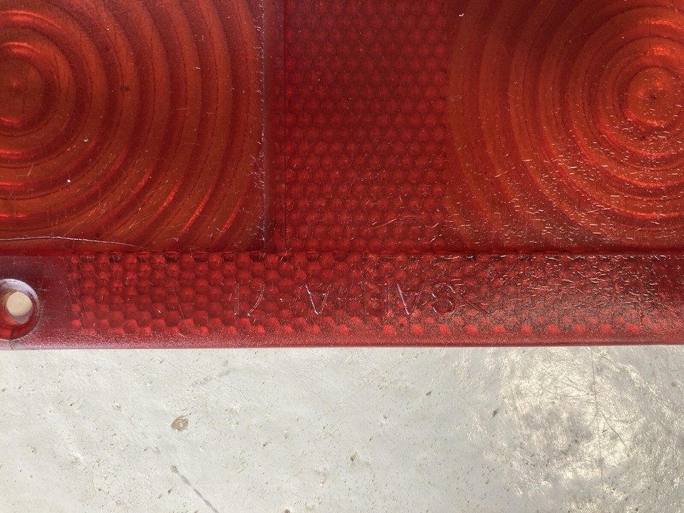 Vintage Polaris Snowmobile Tail Light Lens 197? | eBay