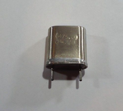 HC-6/U - 6475 KHz Radio Crystal - .050 Pins - Savoy (121.9) | eBay