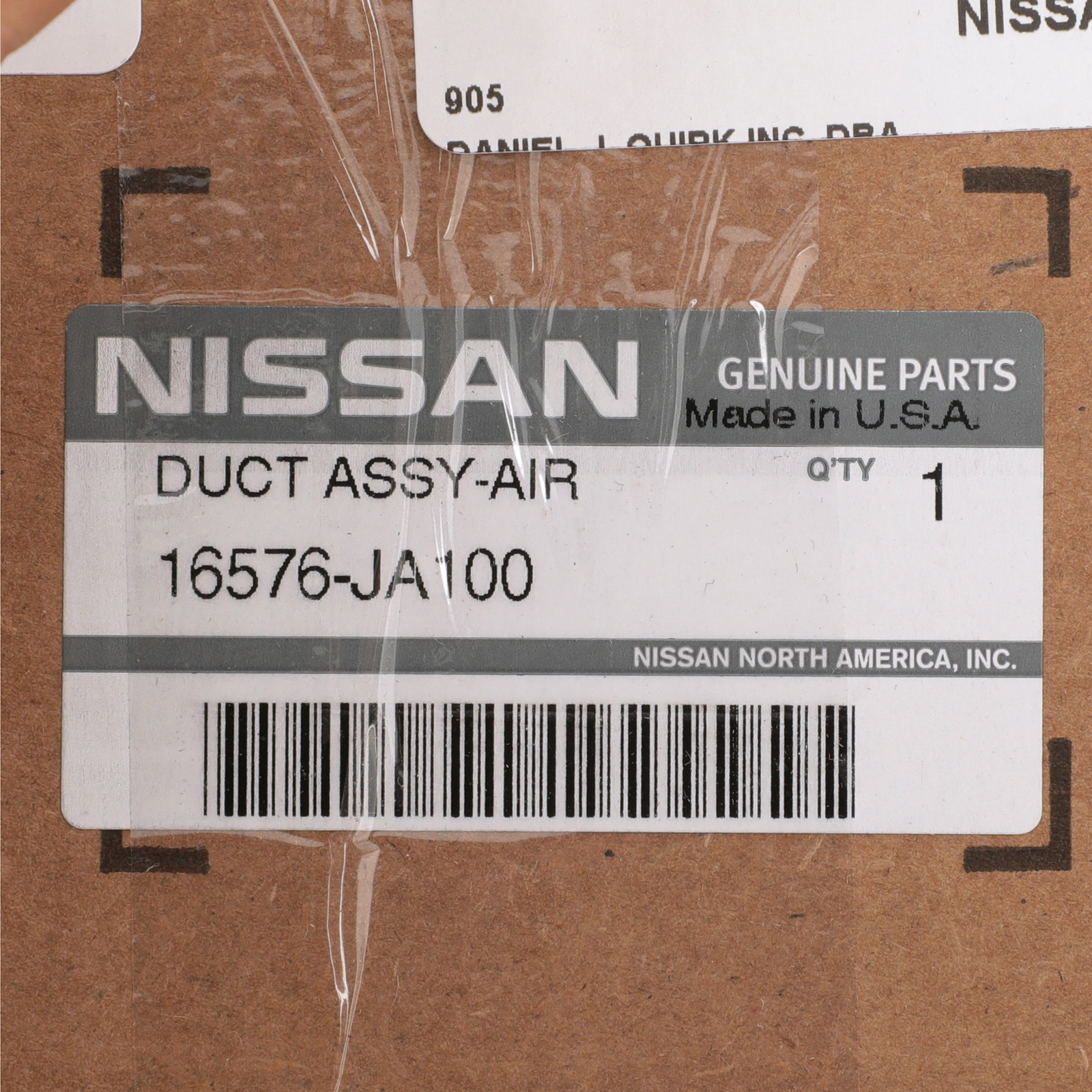 OEM 2007-2018 Nissan Altima Upper 3.5 V6 Air Intake Duct NEW 16576 ...