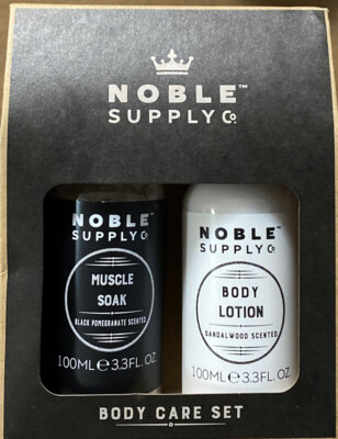 Noble Supply Co Body Care Set NEW Great Gift Stocking Stuffer Christmas ...