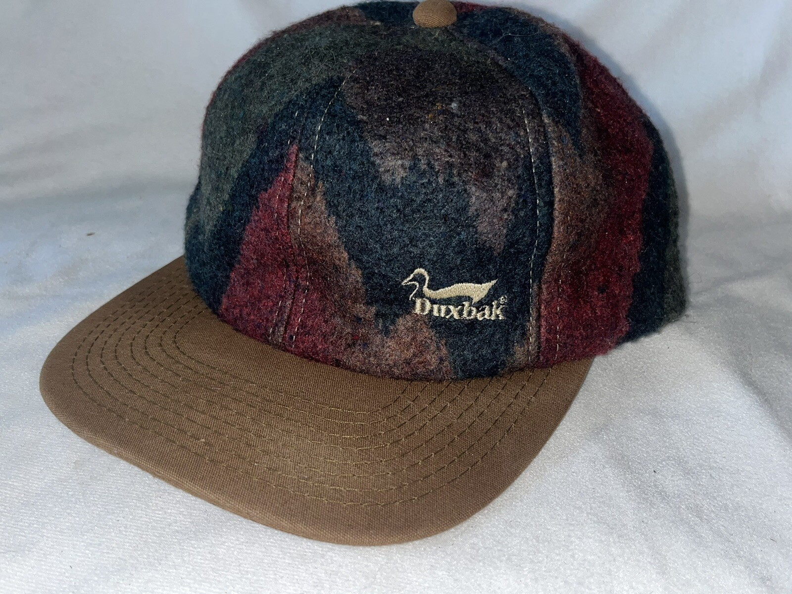 Vintage Duxbak Wool Outdoor Snapback Hat Adjustable M… - Gem