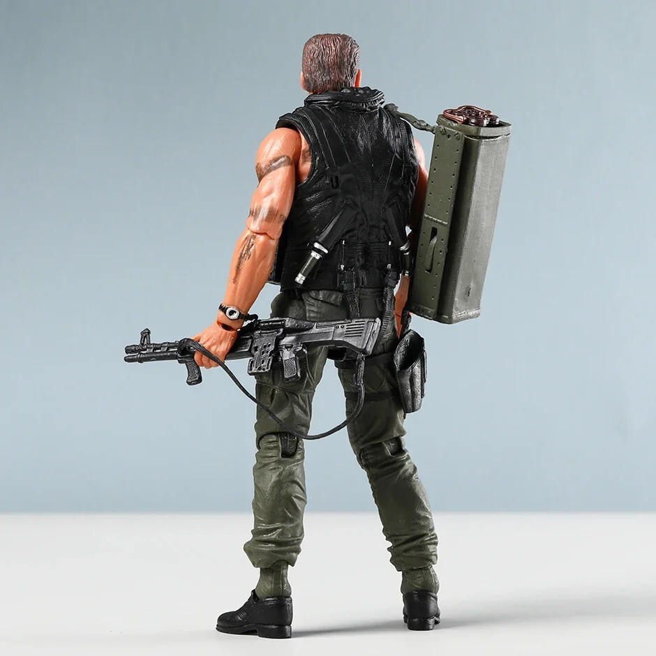 NECA Commando 30th Anniversary John Matrix 7" Action Figure Joint ...