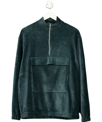 ASOS Green Cotton Blend Corduroy Jumper UK M | eBay