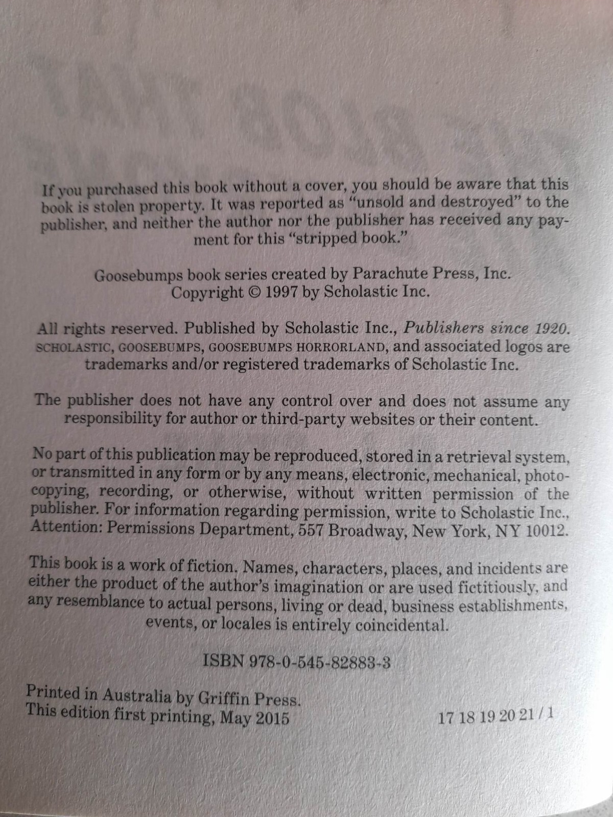 The Blob That Ate Everyone (Classic Goosebumps #28): Volume 28 by R.L ...