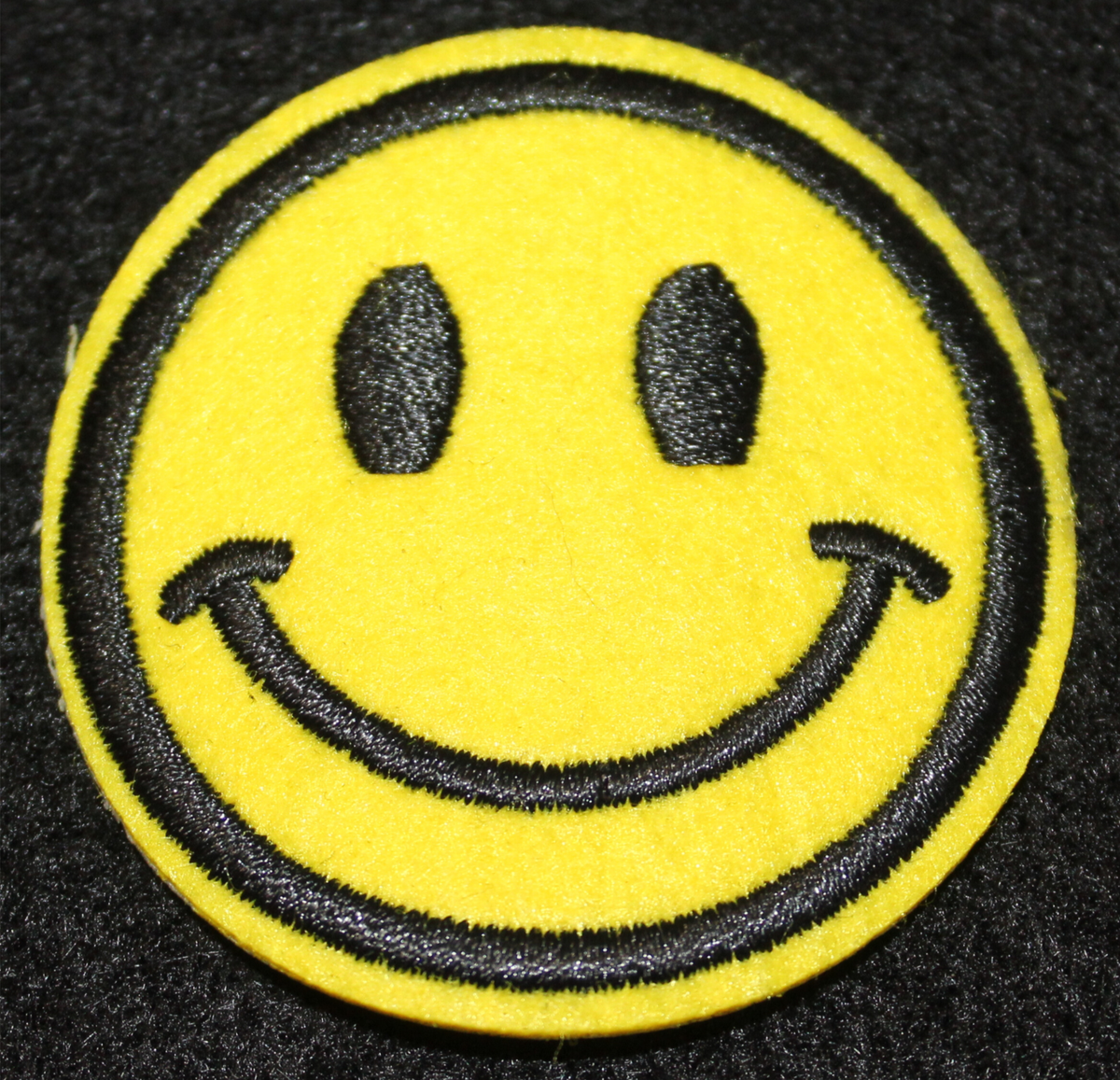 Smiley Face Brand Logo Trippy Smiley Grey/Black Adjustable Lucid