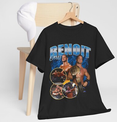 Chris Benoit 90s WCW, Retro Vintage T Shirt | eBay